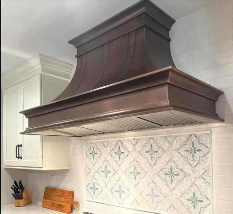 Custom Designed Copper Kitchen Hood Images & Photos