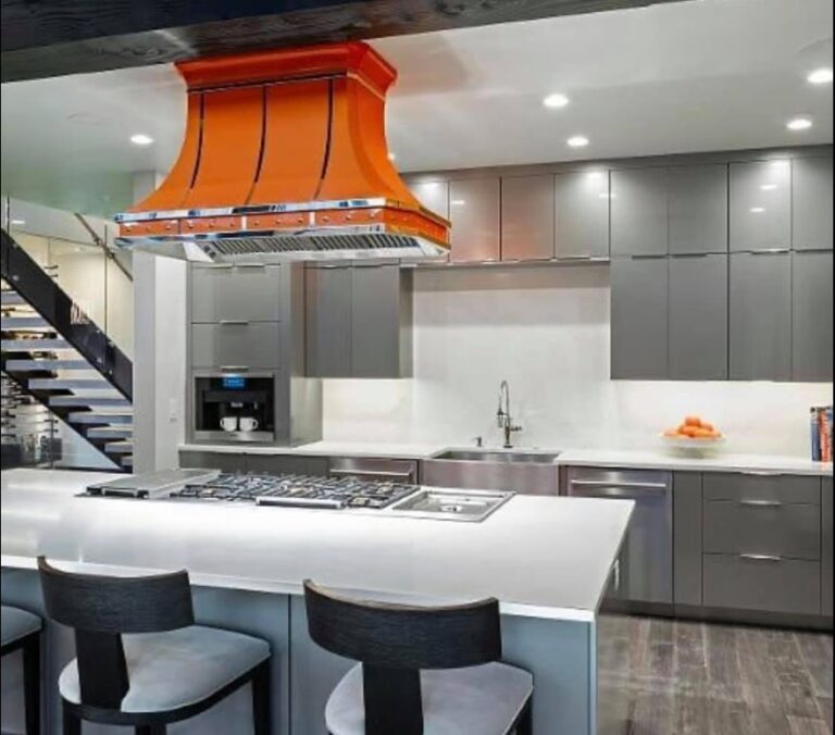 Powder Coated Kitchen Range Hood Photo Gallery