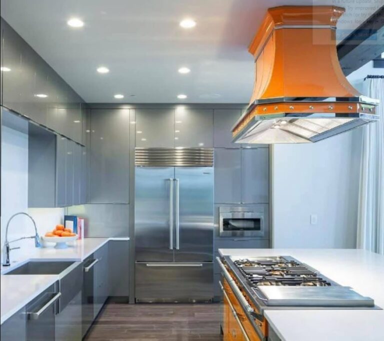 Powder Coated Kitchen Range Hood Photo Gallery