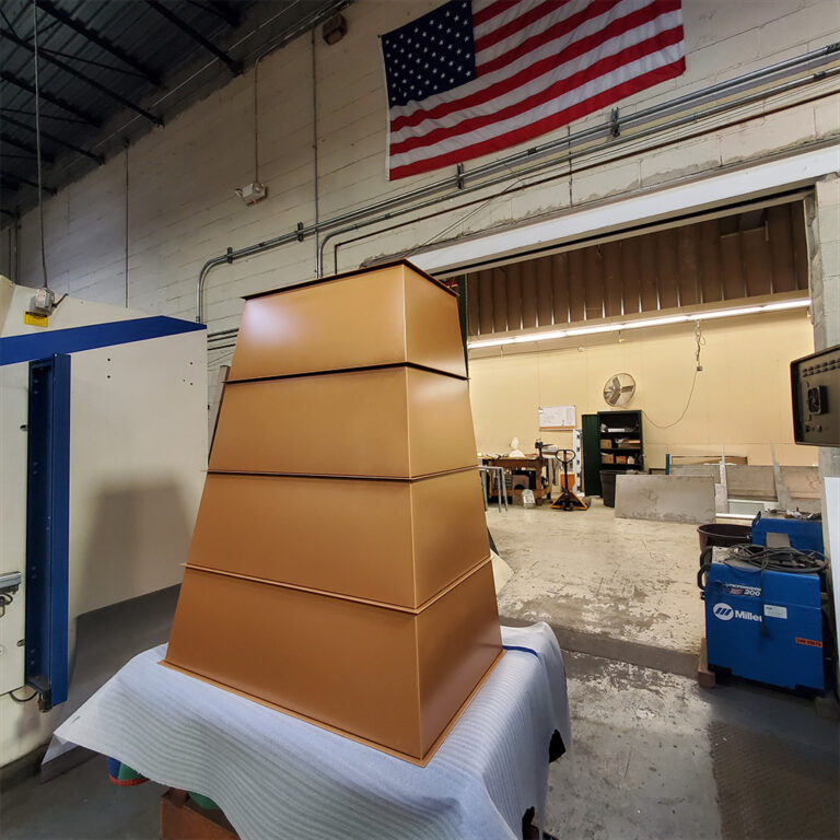 Custom Range Hoods: Variety of Shapes, Styles, & Metal Options